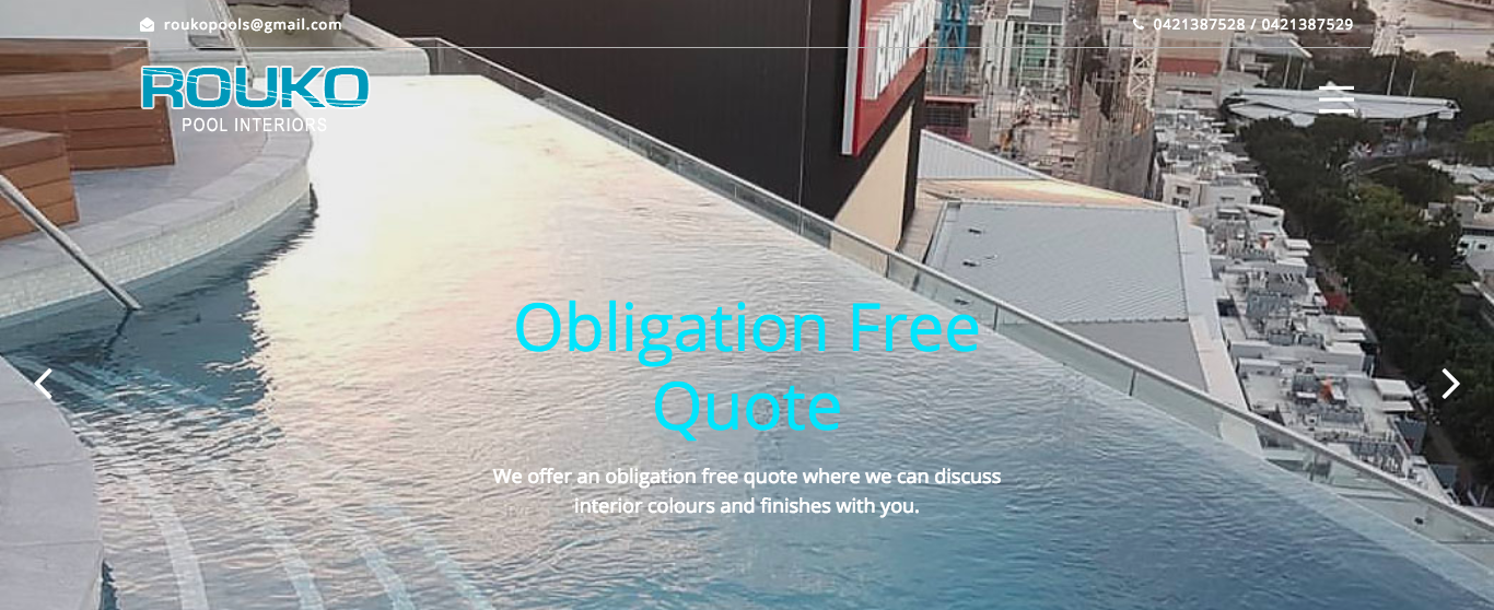 Rouko Pool Interiors - Home